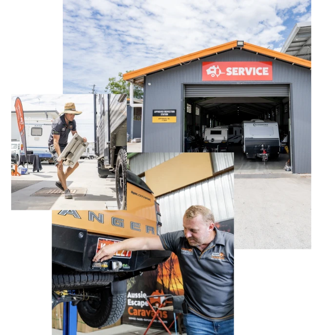 Caravan Parts & Servicing Brisbane & Mackay | Aussie Escape